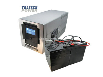 TelitPower UPS - konvertor za kotao na pelet TPUP-700 1000VA / 700W sa akumulatorom 24V 33Ah ( P-...