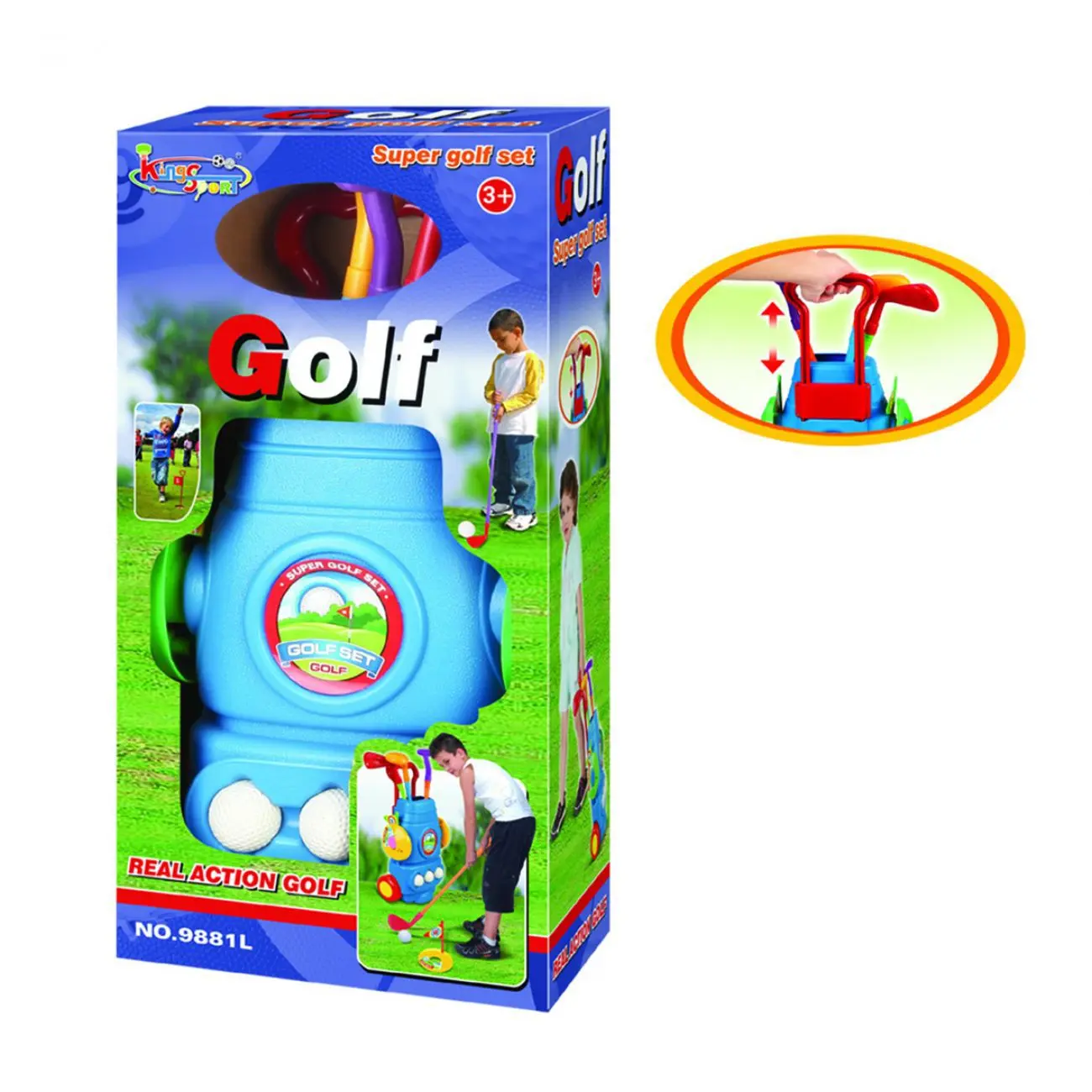 DENIS Golf set plavi