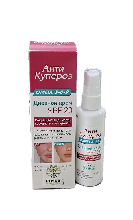 Antikuperoz dnevna krema SPF 20