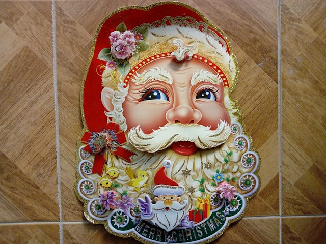 Deda Mraz, konturni 33 x 26 cm.
