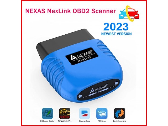 NEXAS NexLink Bluetooth IOS &;; Android OBD2/EOBD