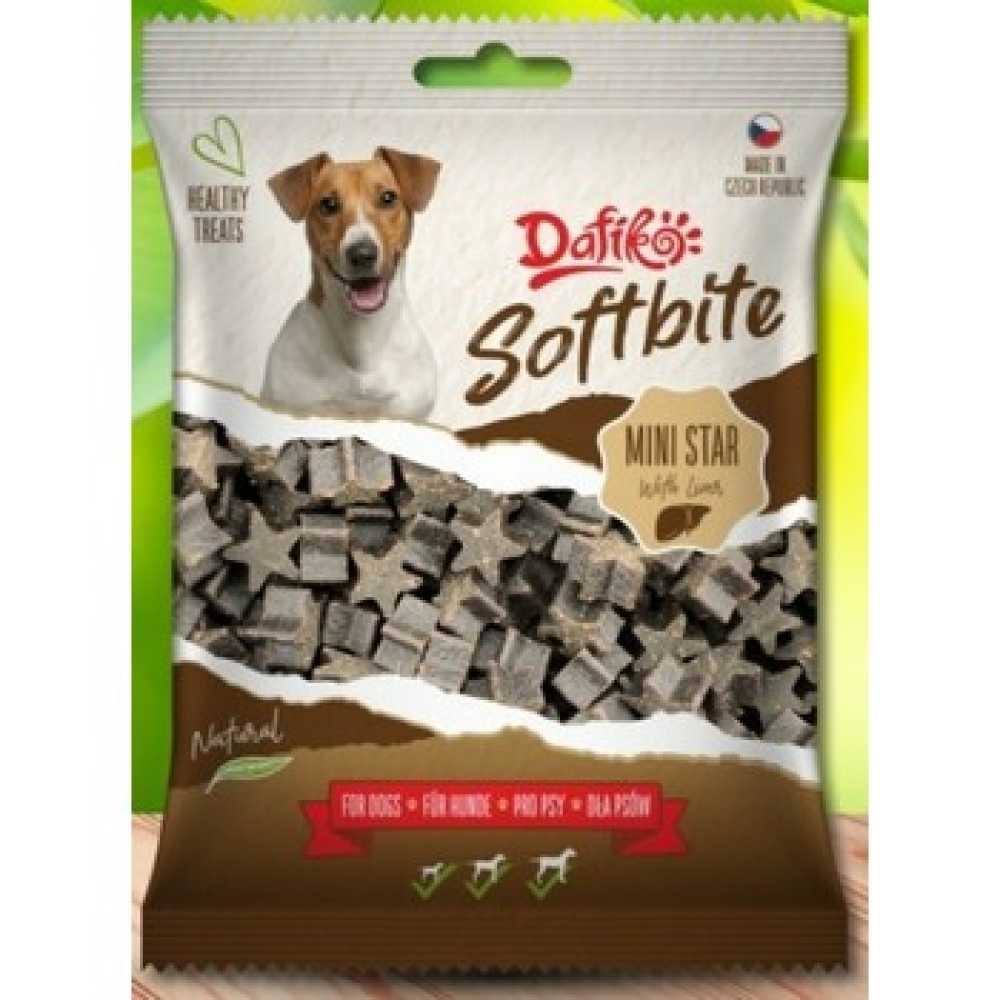 Dafiko poslastica za pse - Softbite Mini Stars 150g