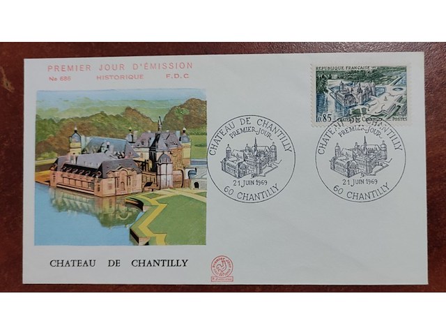 Francuska FDC 21.06.1969.