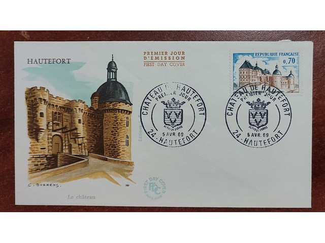 Francuska FDC 5.04.1969.