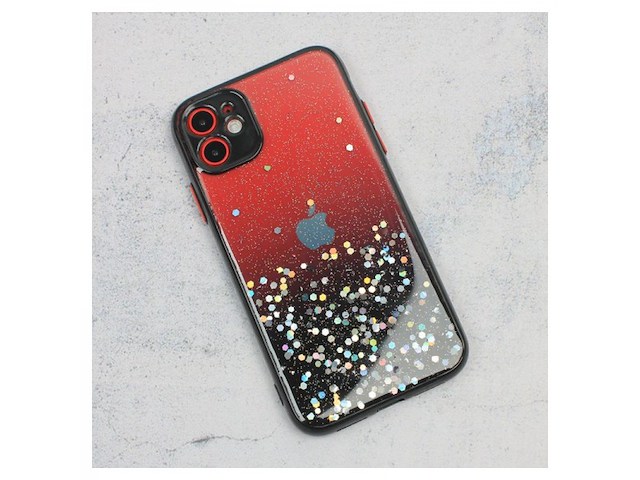 Maskica Frame Glitter za iPhone 11 6.1 crna