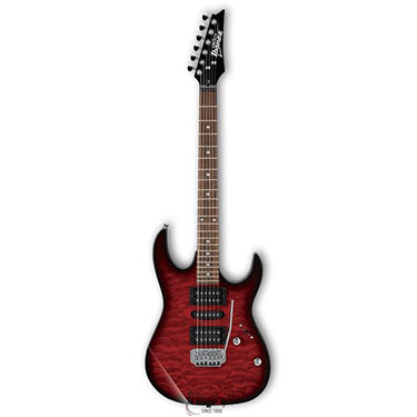 IBANEZ GRX70QA-TRB ELEKTRIČNA GITARA – TRANSPARENT RED BURST