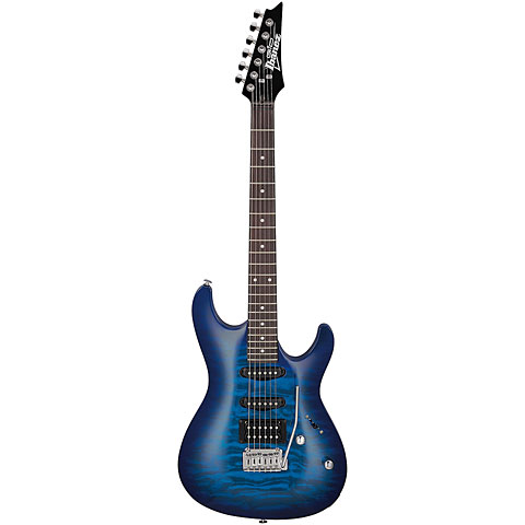 IBANEZ GSA60QA-TBB ELEKTRIČNA GITARA TRANSPARENT BLUE BURST BOJA