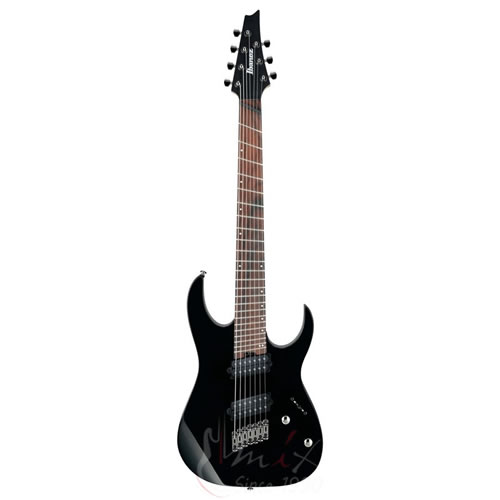 Ibanez RGMS7-BK Sedmožičana Multi-Scale električna gitara – Black