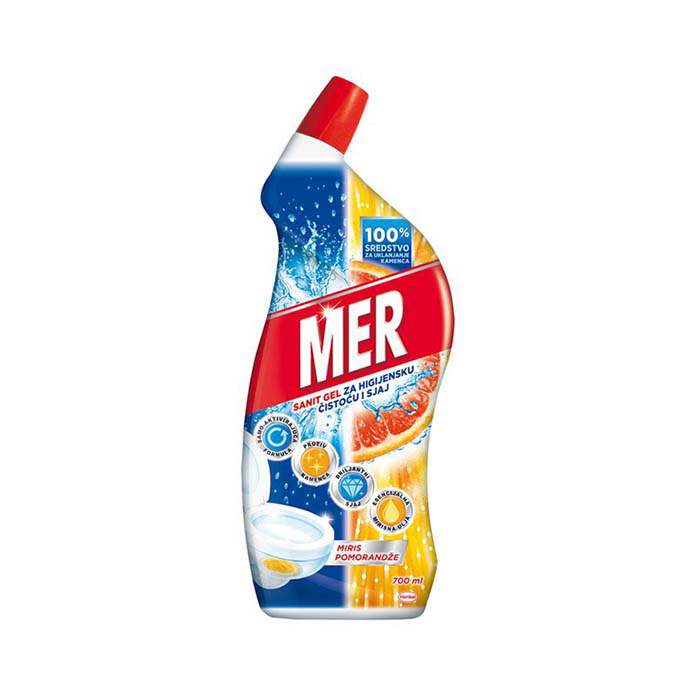 MER SANIT GEL ORANGE SREDSTVO ZA ČIŠĆENJE SANITARIJA 700 ml