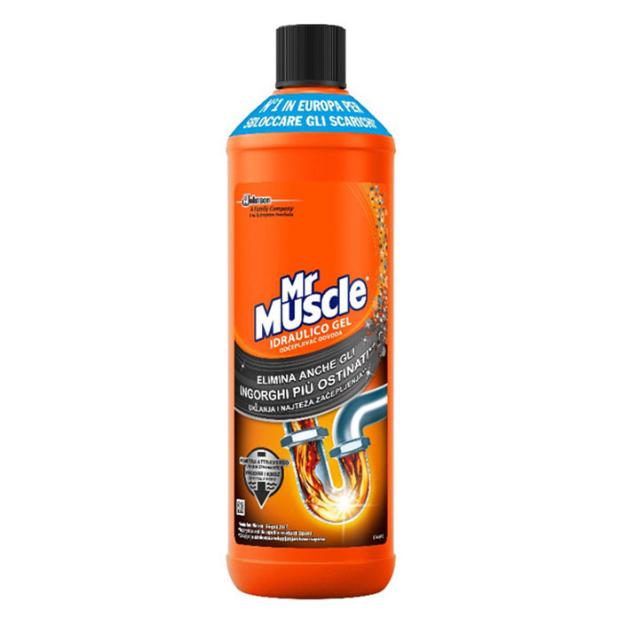 Mr MUSCLE gel za otcepljivanje odvoda 1000 ml.