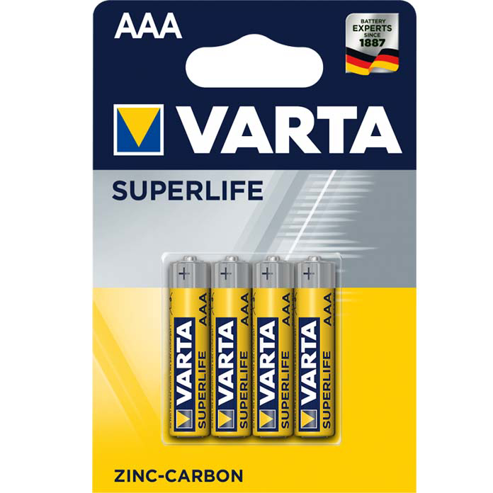Baterija STANDARDNA 1.5V R03 Superlife Varta AAA