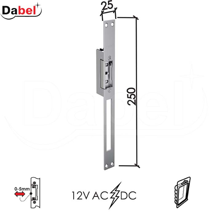 Elektro prihvatnik PR9620 25x250mm 12V (0106083)