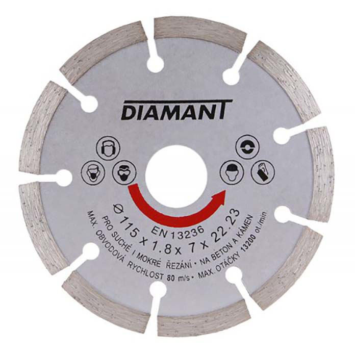 Rezna ploča Diamant segment Ø 115 (77.017) 21111
