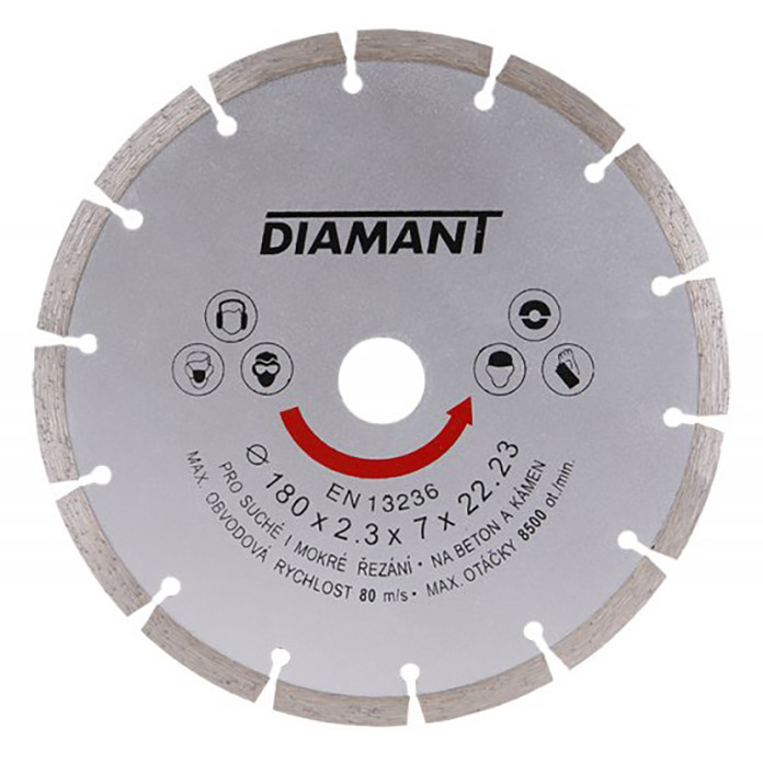 Rezna ploča Diamant segment Ø 180 (77.018) 21118