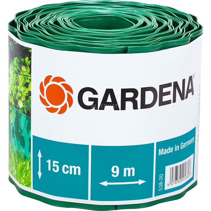 Ograda za travnjak GARDENA 15cm x 9m (00538-20)