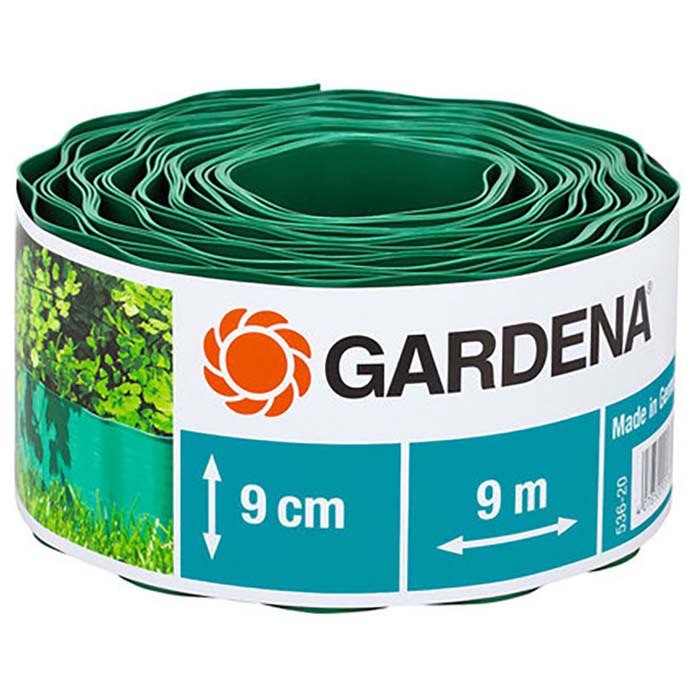 Ograda za travnjak GARDENA 9cm x 9m (00536-20)