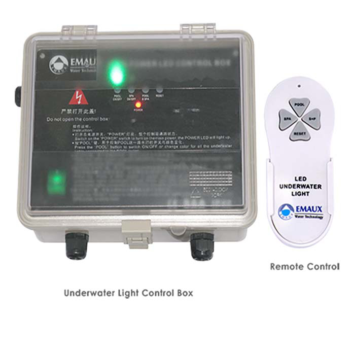 Kontrolna jedinica EMAUX za rasvetu sa daljinskim upravljačem (2x300/220V)