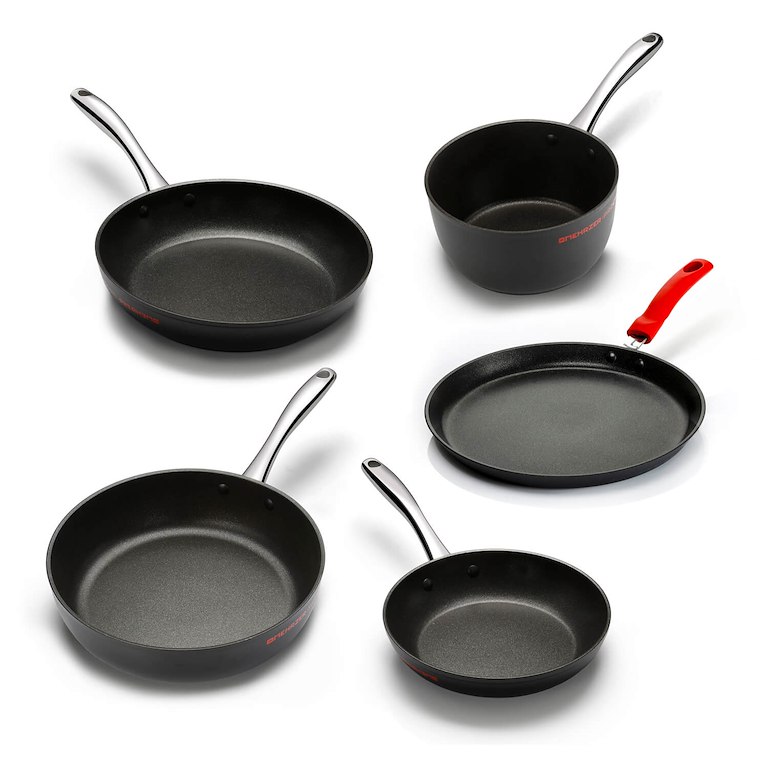 Set tiganja PRO CHEF – 5 kom