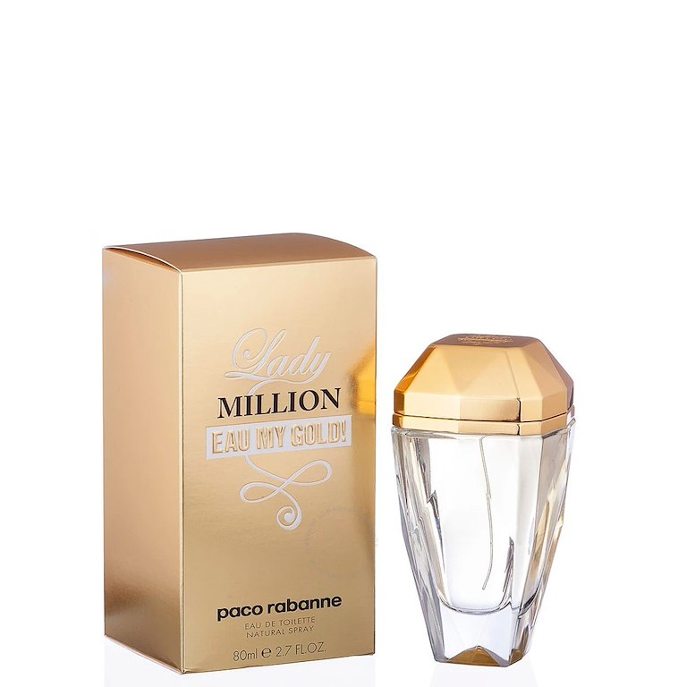 *PACO RABANNE LADY MILLION EAU MY GOLD 80ML