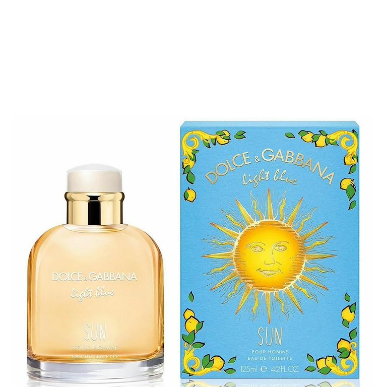 DOLCE&GABBANA LIGHT BLUE SUN POUR HOMME EDT 125ML