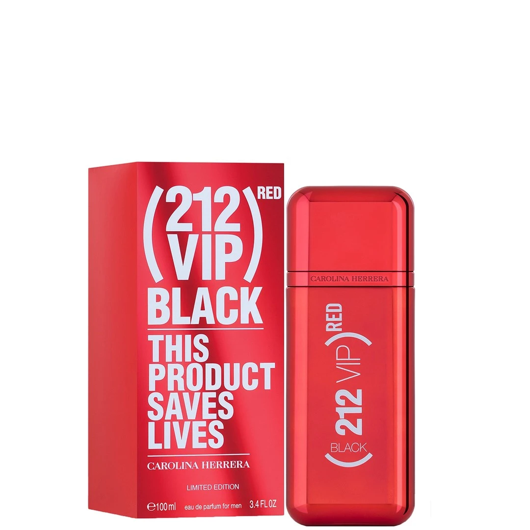 CAROLINA HERRERA 212 VIP BLACK RED MEN EDP 100ML