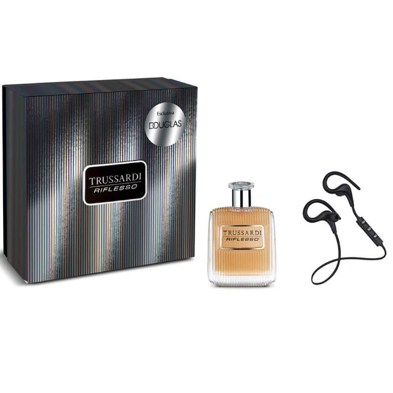 TRUSSARDI RIFLESSO SET(EDT50ML +BLUETOOTH SLUŠALICA)80V416