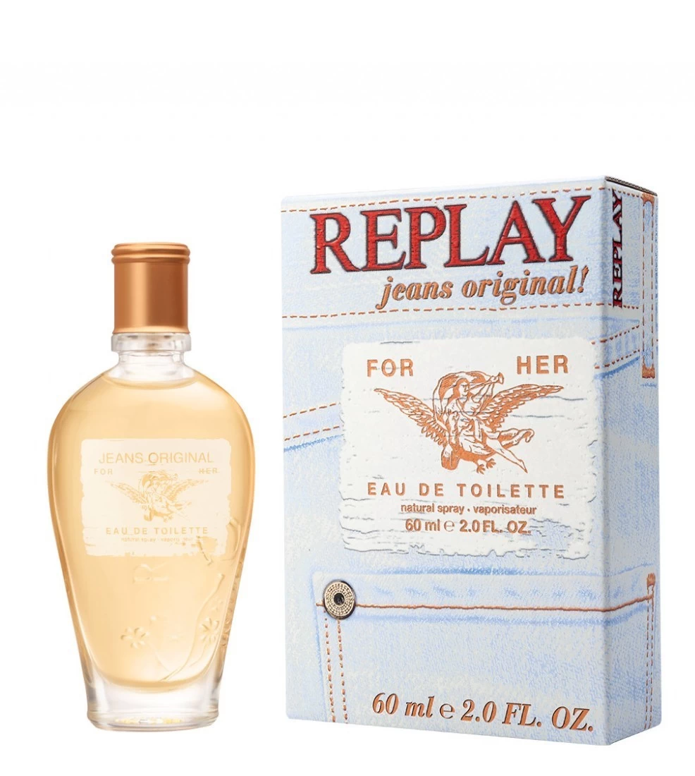 REPLAY JEANS ORIGINAL FOR WOMAN EDTV 60ML