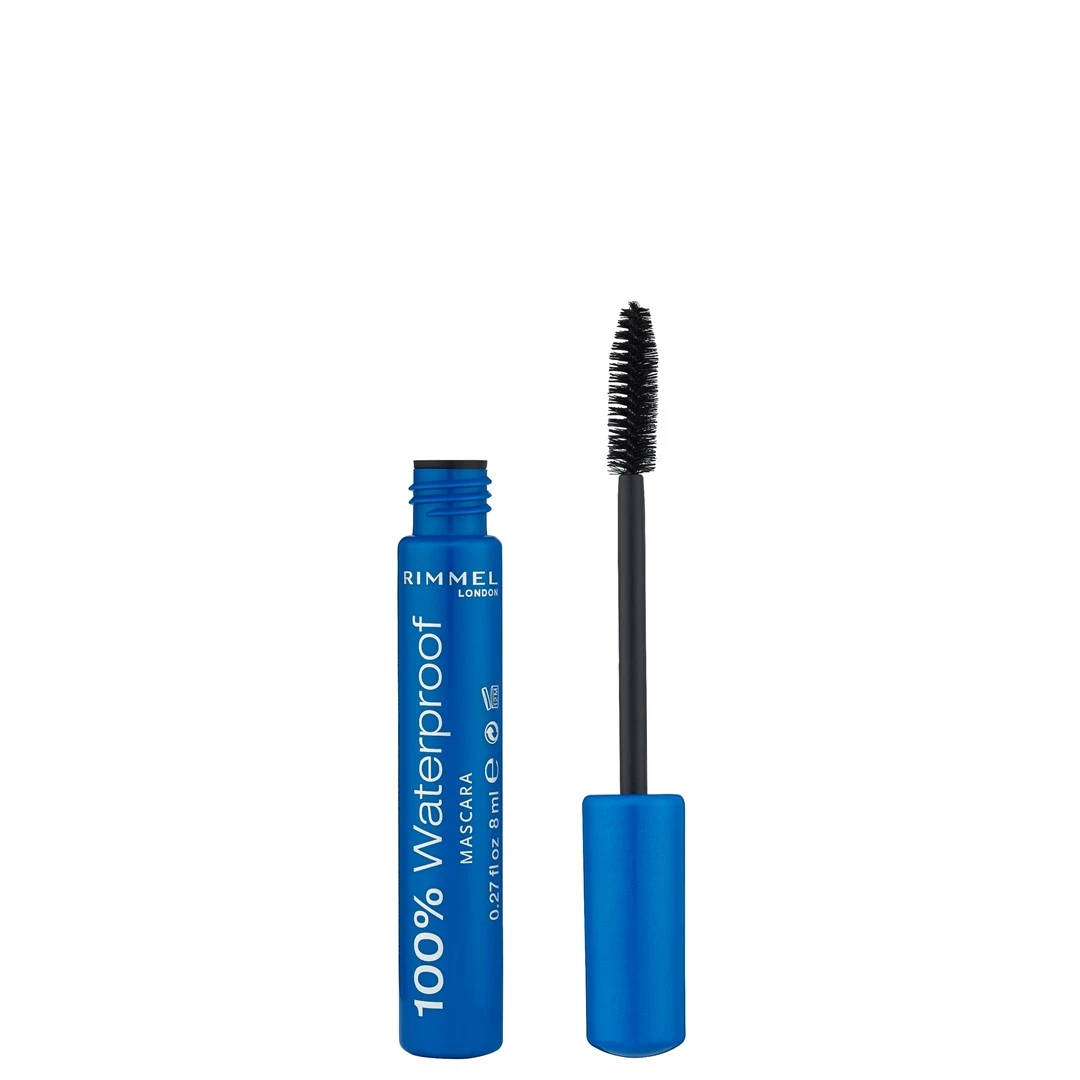 RIMMEL MASKARA 100% WATERPROOF 001 BLACK