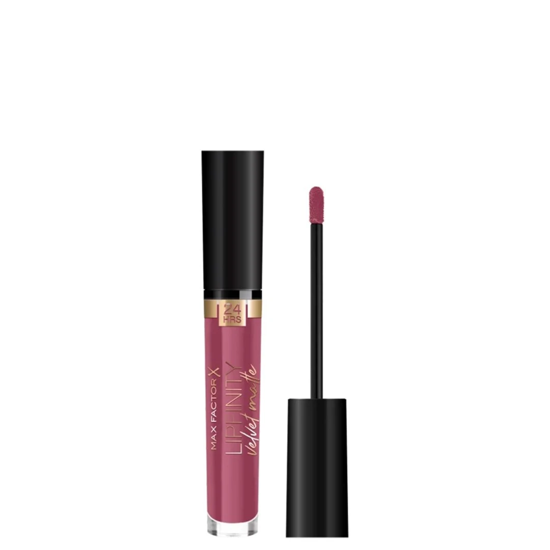 MAX FACTOR RUŽ TEČNI LIPFINITY VELVET MATTE 005 MATTE MERLOT