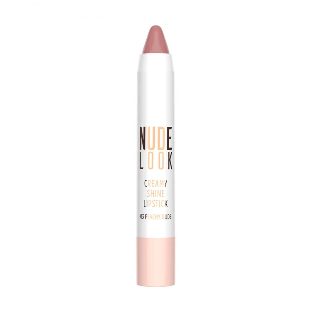 GOLDEN ROSE RUŽ U OLOVCI NUDE LOOK CREAMY SHINE LIPS 003