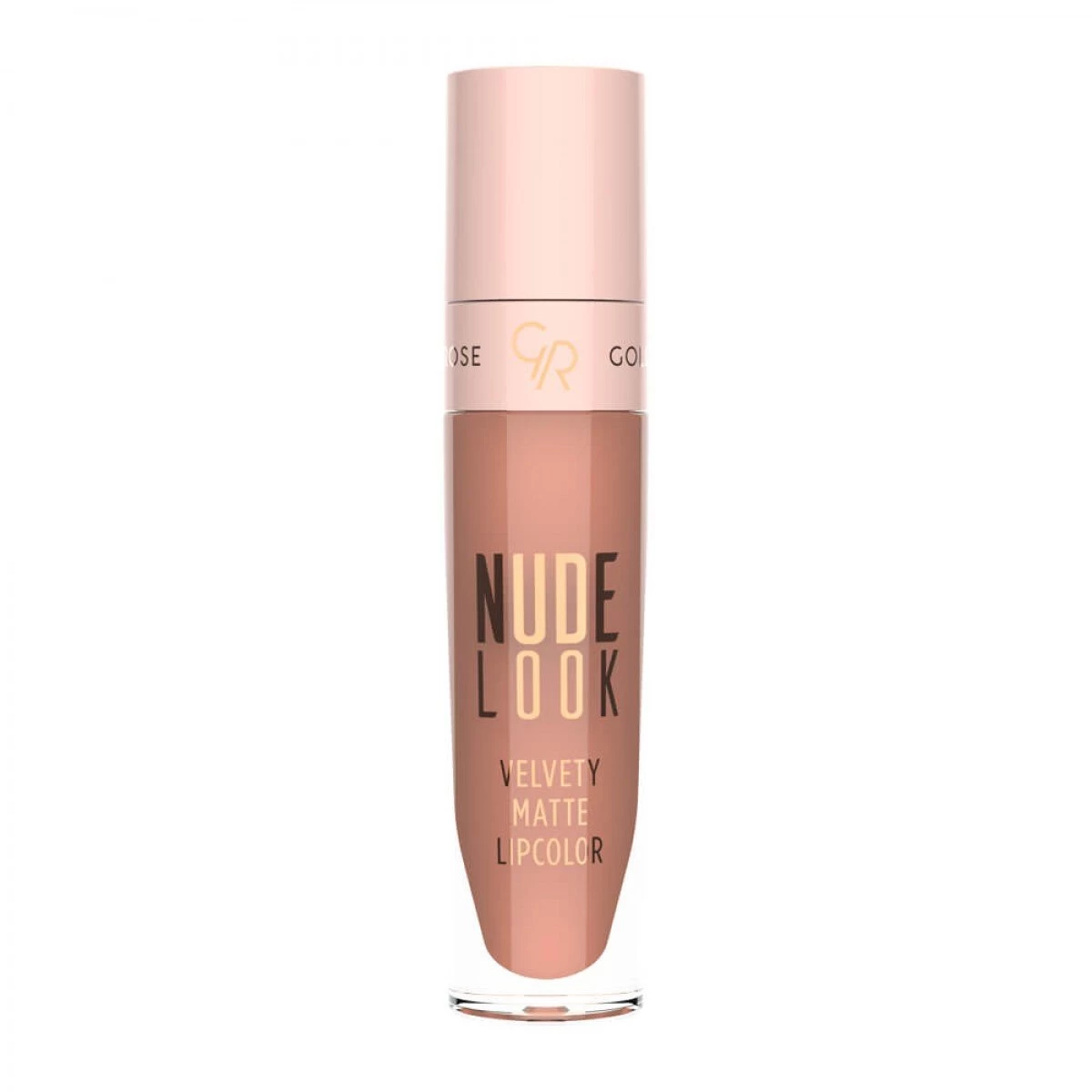 GOLDEN ROSE RUŽ TEČNI NUDE LOOK VELVETY MATTE LIPCOLOR 001