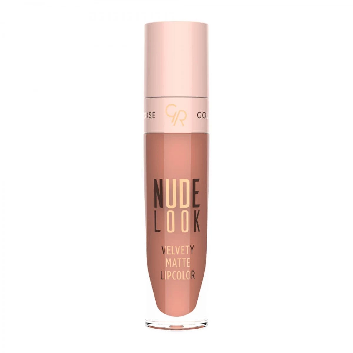 GOLDEN ROSE RUŽ TEČNI NUDE LOOK VELVETY MATTE LIPCOLOR 002