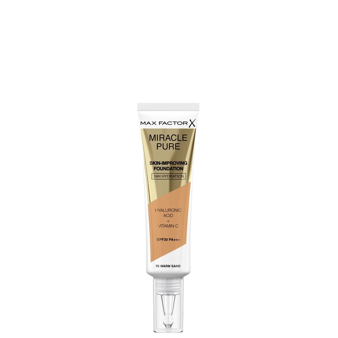 MAX FACTOR TEČNI PUDER MIRACLE PURE 70 WARM SAND