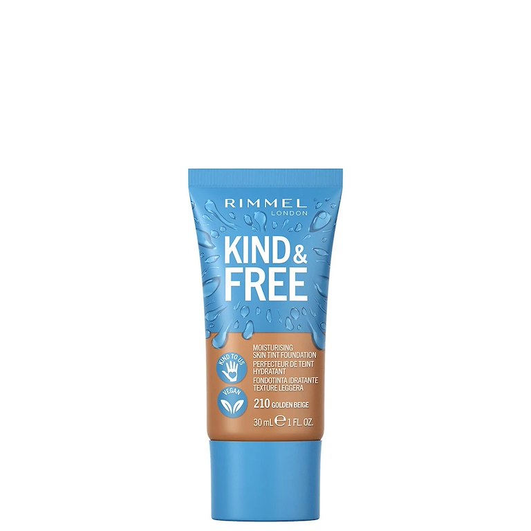 RIMMEL KIND&FREE TEČNI PUDER 30ML 210 GOLDEN BEIGE