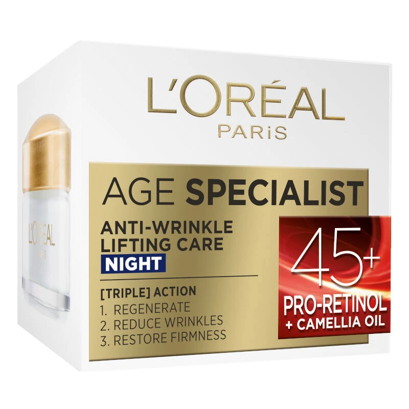 LOREAL KREMA AGE-SPECIALIST 45+ 50ML NOĆNA