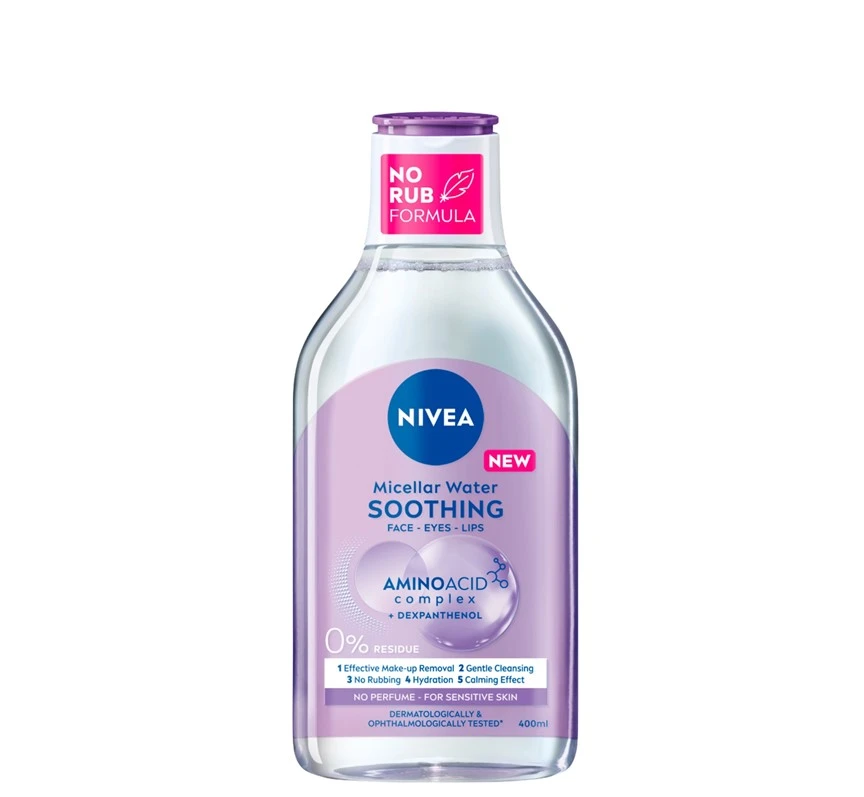 NIVEA VISAGE MICELARNA VODA 400ML 5 U 1 ZA OSETLJIVU KOŽU 89259