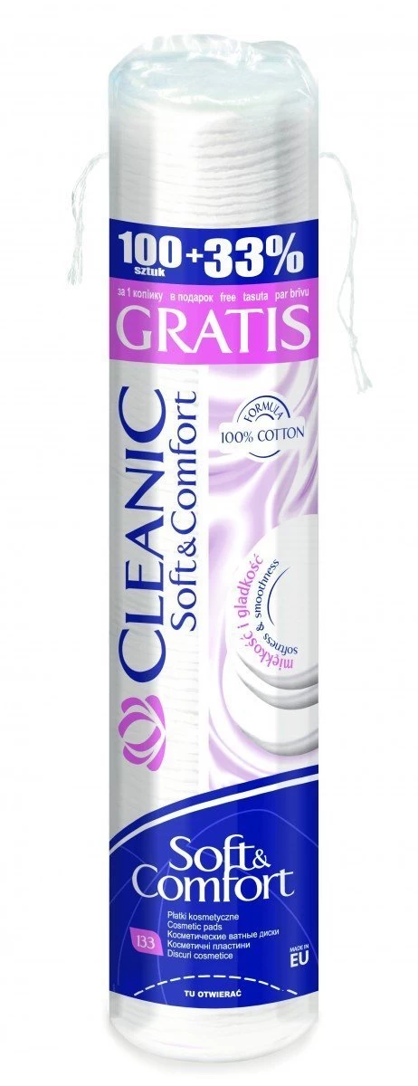 CLEANIC BLAZNICE SOFT&COMFORT 100KOM + 33% GRATIS