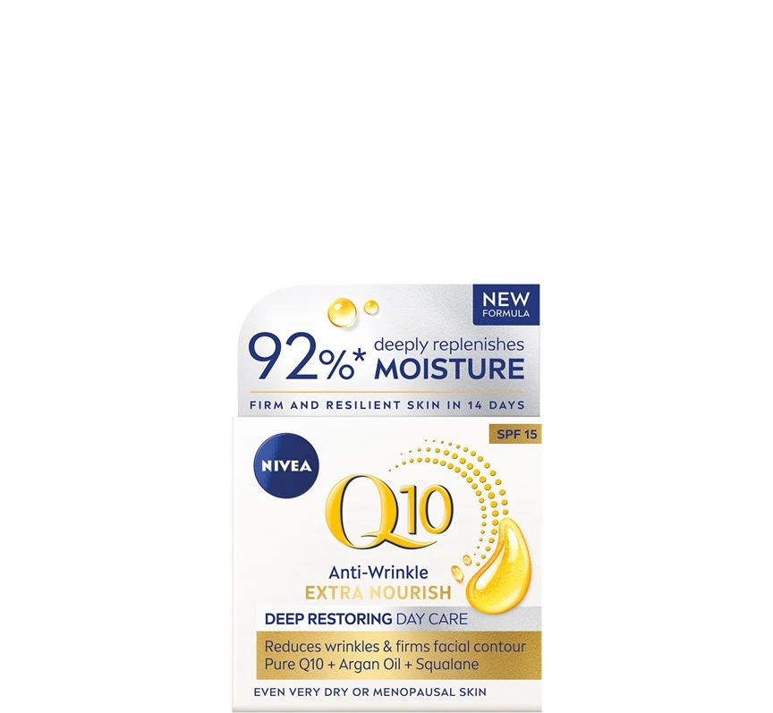 NIVEA VISAGE KREMA 50ML Q10 EXTRA NOURISHING DNEVNA 84976