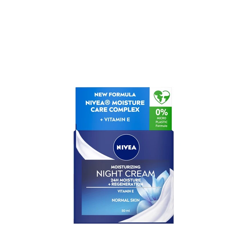 NIVEA VISAGE KREMA 50ML ESSENTIALS HIDRATANTNA NOĆNA ZA NORMALNU KOŽU 81203