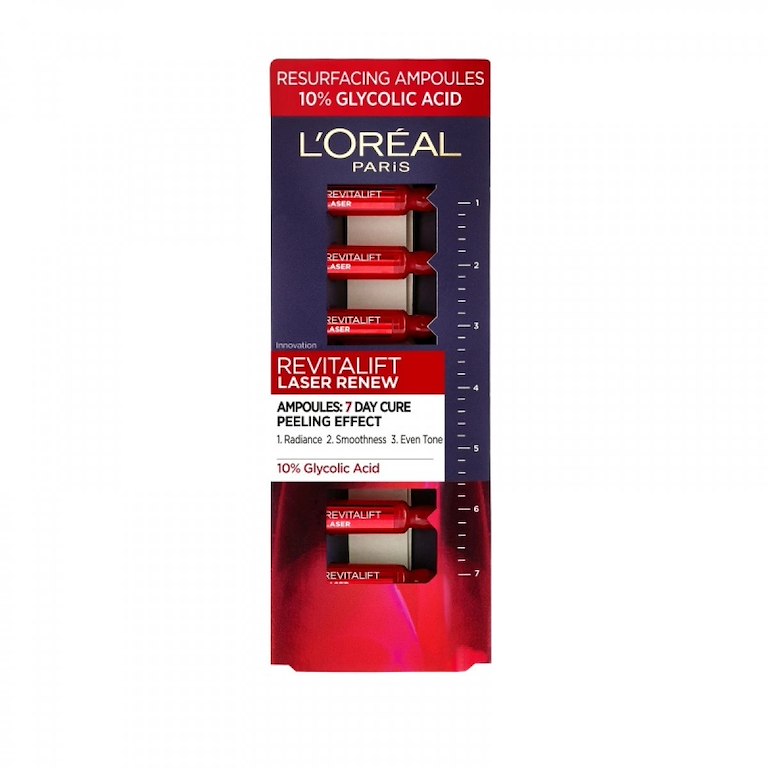 LOREAL AMPULE REVITALIFT LASER 7KOM