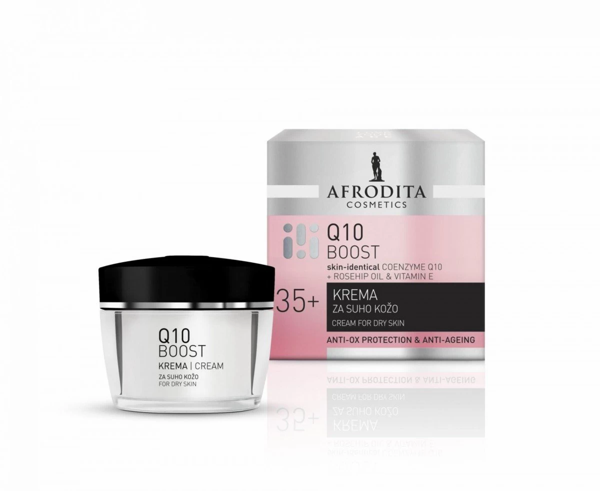 AFRODITA KREMA 50ML Q10 ZA SUVU KOŽU