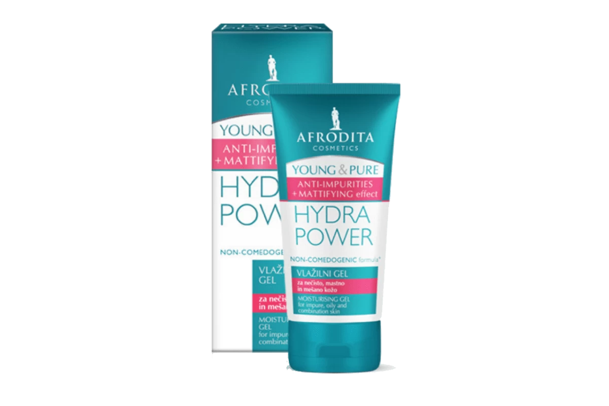 AFRODITA GEL ZA LICE VLAŽNI 50ML YOUNG&PURE HYDRA POWER