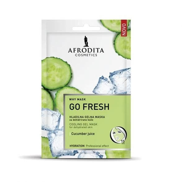 AFRODITA MASKA ZA LICE WHY GO FRESH 2X6ML CUCUMBER