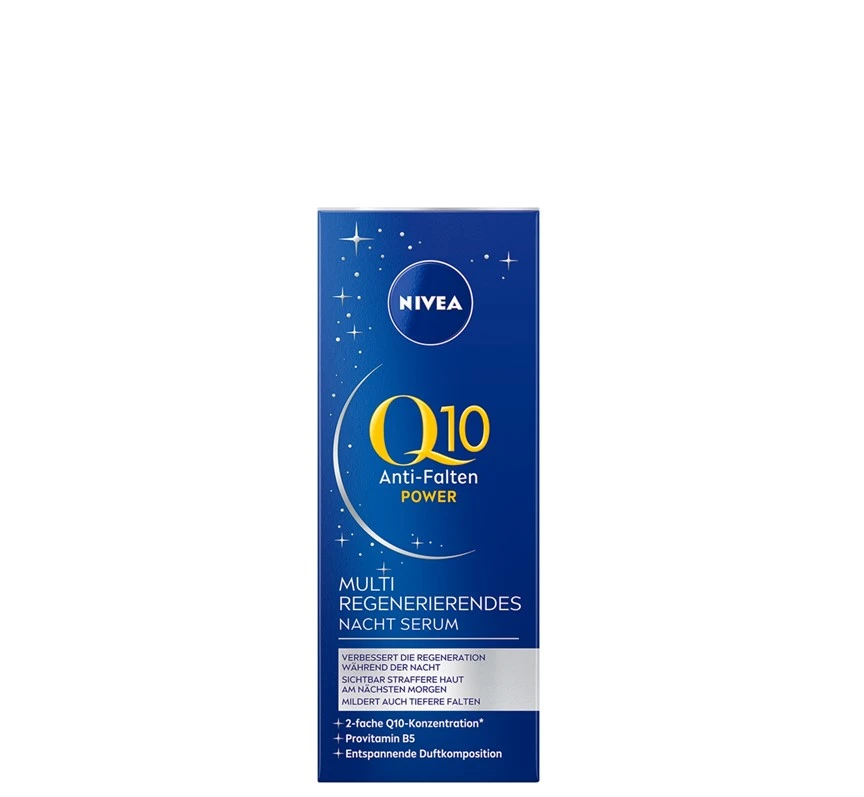 NIVEA VISAGE SERUM 30ML Q10 ANTI-WRINKLE POWER NOĆNI 94054