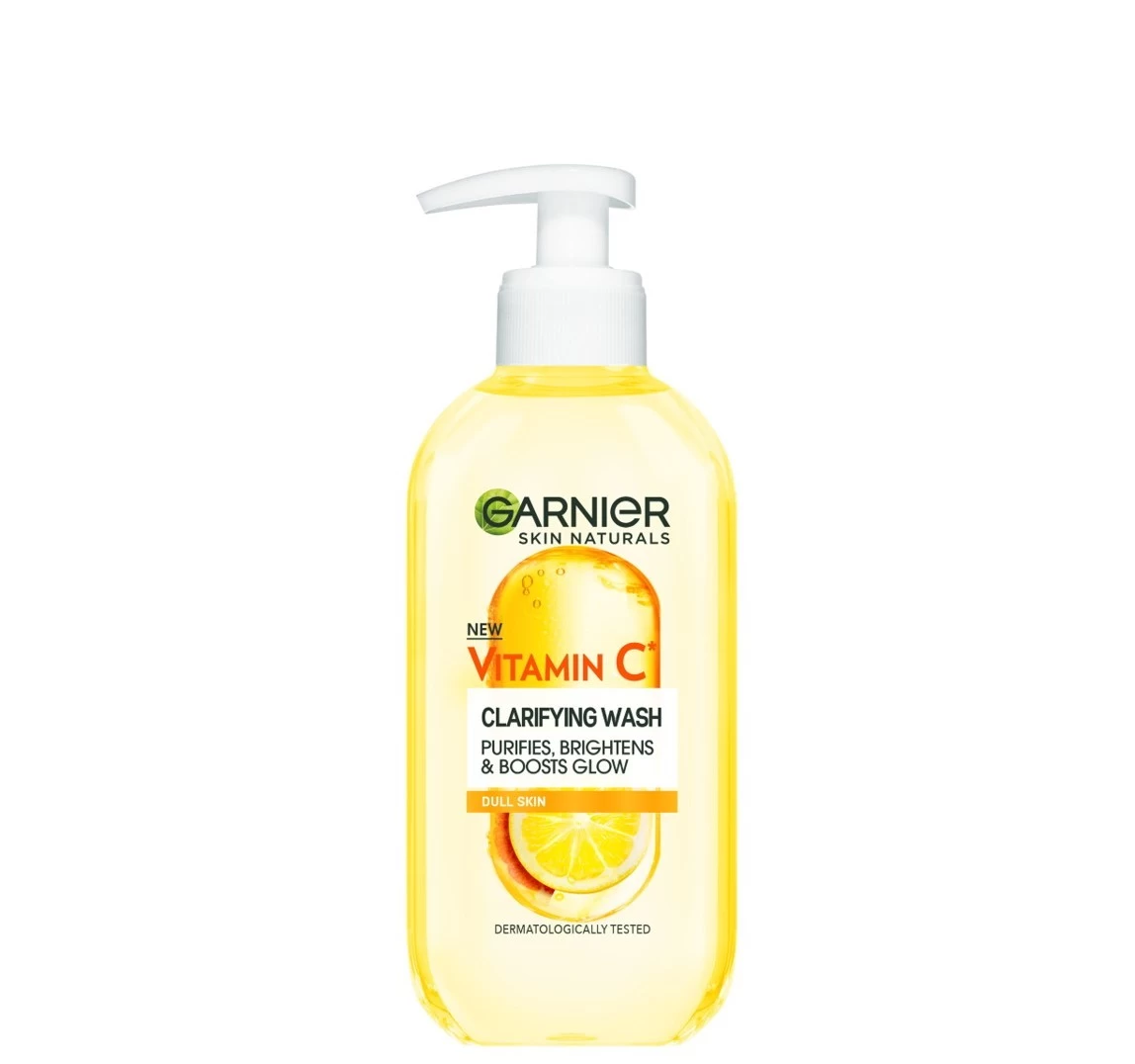 GARNIER SKIN NATURALS GEL ZA ČIŠĆENJE LICA 200ML VITAMIN C - SA PUMPICOM