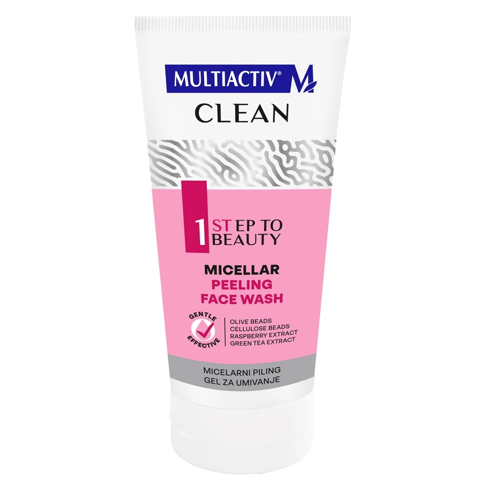 MULTIACTIV CLEAN MICELARNI PILING GEL ZA UMIVANJE 150ML