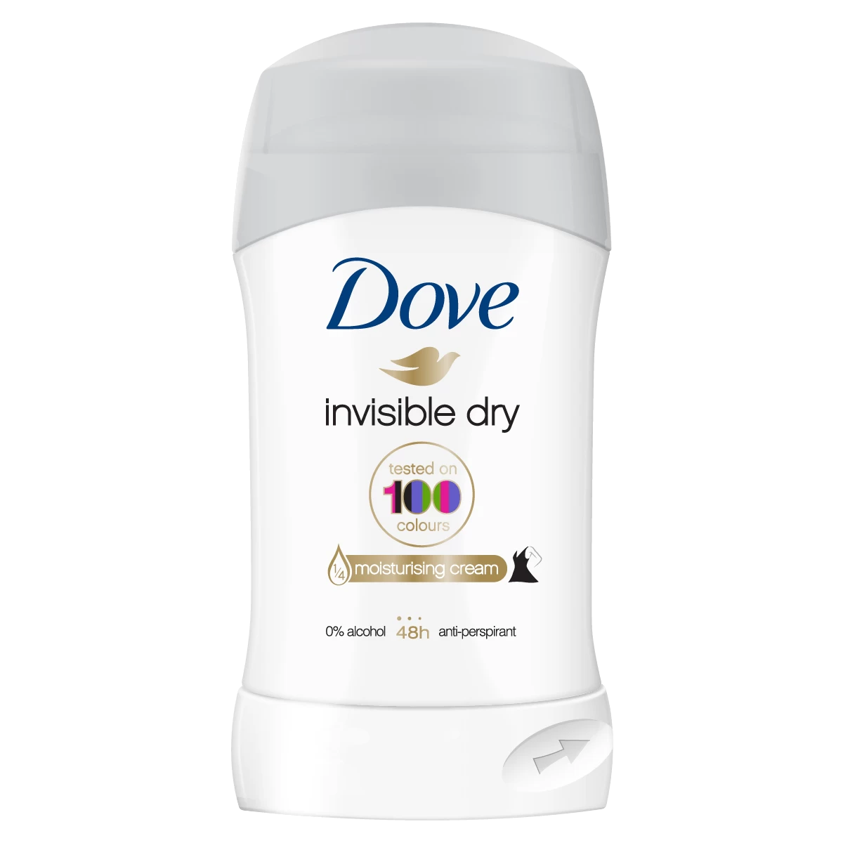 DOVE STIK 40ML W.INVISIBLE DRY