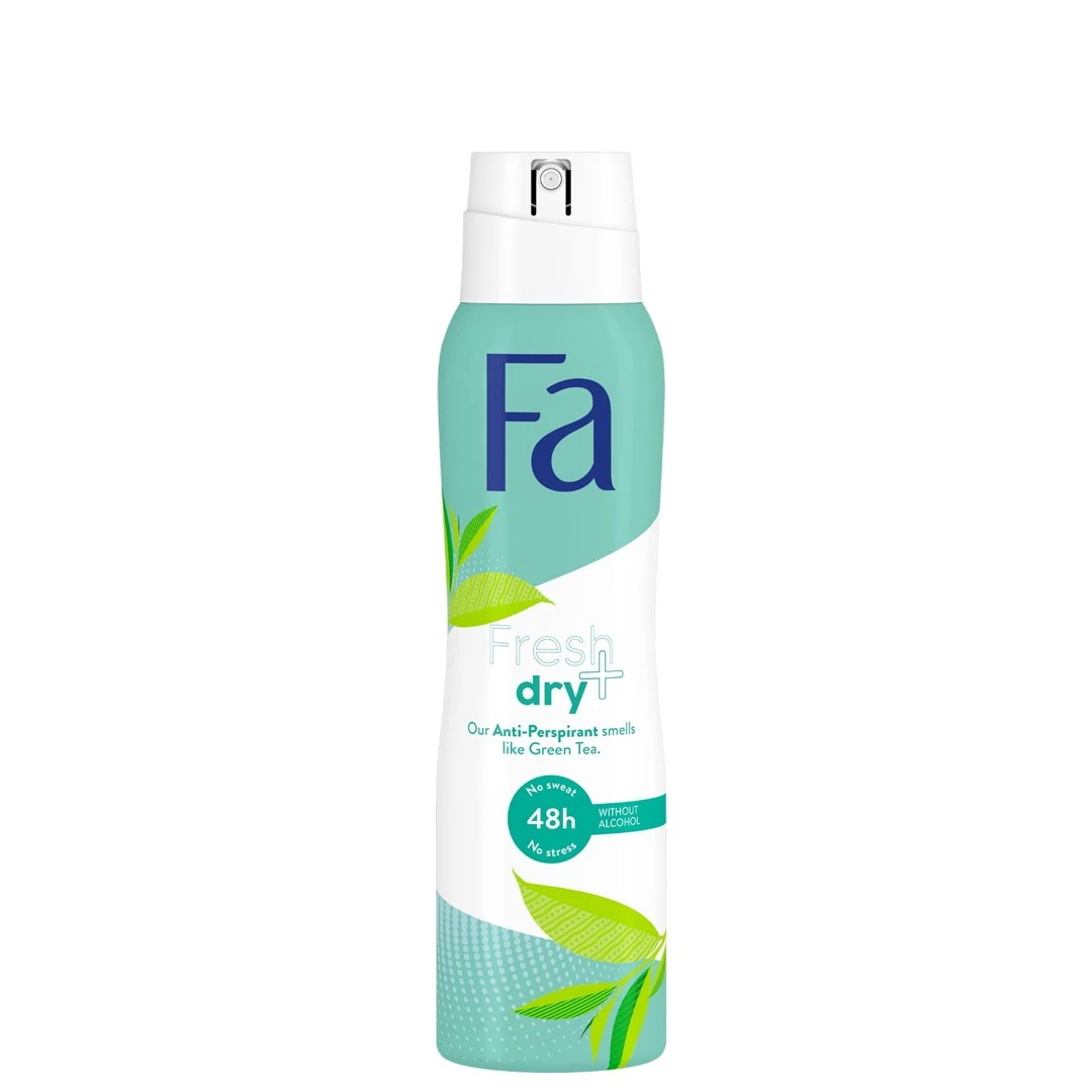 FA DEO W.150ML FRESH&DRY GREEN TEA