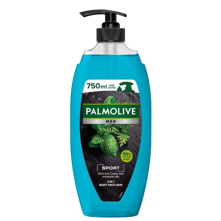 PALMOLIVE KUPKA PUMPICA 750ML MEN SPORT