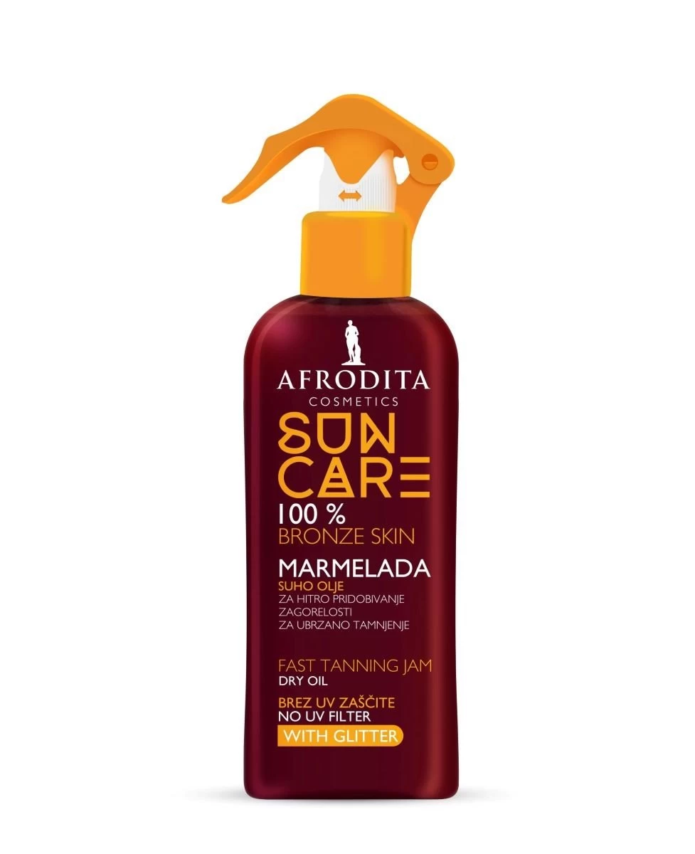 AFRODITA SUN CARE MARMELADA ULJE SPRAY ZA BRZO TAMNJENJE 150ML